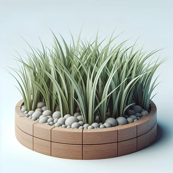 3d Render Grass Illustration Stock Illustration - Illustration of ...