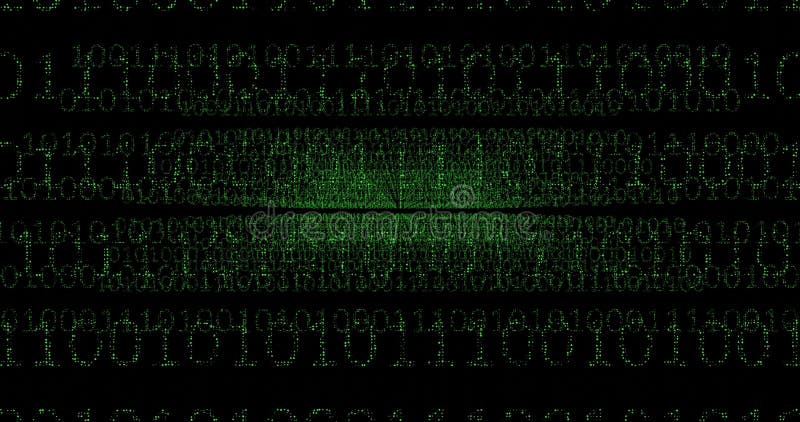 Render with a Set of Numbers on an Abstract Background with Mobile ...