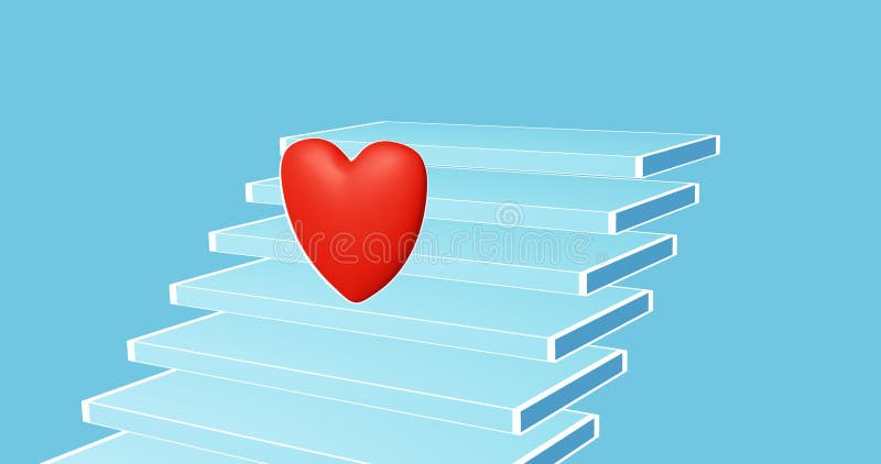 Stairs Heart Shape Stock Illustrations – 145 Stairs Heart Shape Stock ...