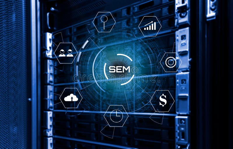 3D Render HUD Interface is an ERP System Concept with a Holographic ...