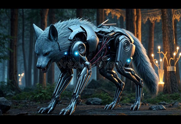 A 3D Render of a Hyper-realistic Hybrid Entity that Seamlessly Blends a ...