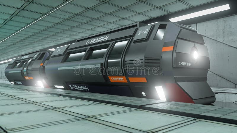 Icebreaker Train and Concept Stock Illustration - Illustration of high ...