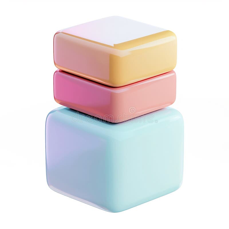 3D Render Icon a Complex Dataset Transformed into a Clear and Concise ...