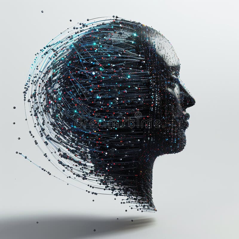 3D Render Icon Globe with Data Streams Flowing Highlighting Big Data ...