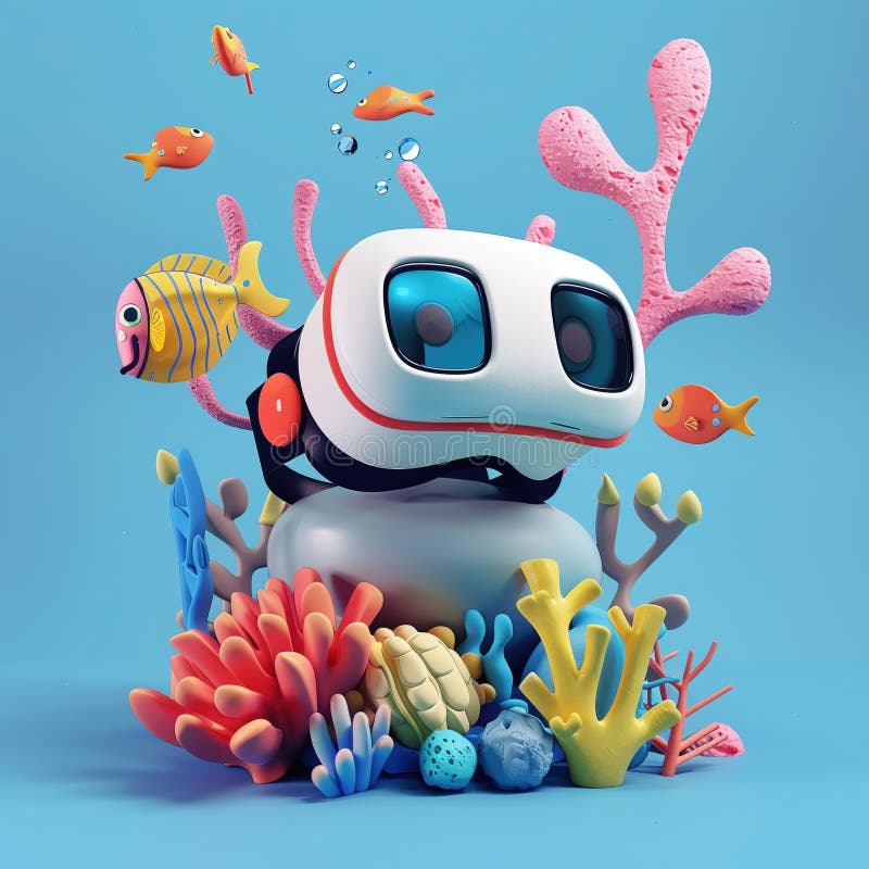 3D Render Icon 8K 3D Model Illustrator 3D Render Clay Style of a Glowing Lightbulb Representing ...