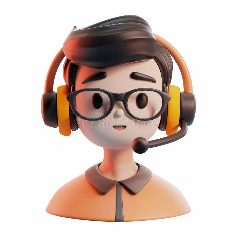 3D Render Icon 8K 3D Model Illustrator 3D Render Clay Style of a Glowing Lightbulb Representing ...