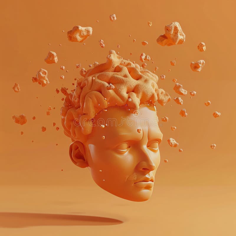 3D Render Icon 8K Quantum Encryption 3D Render Clay Style Isolated on ...