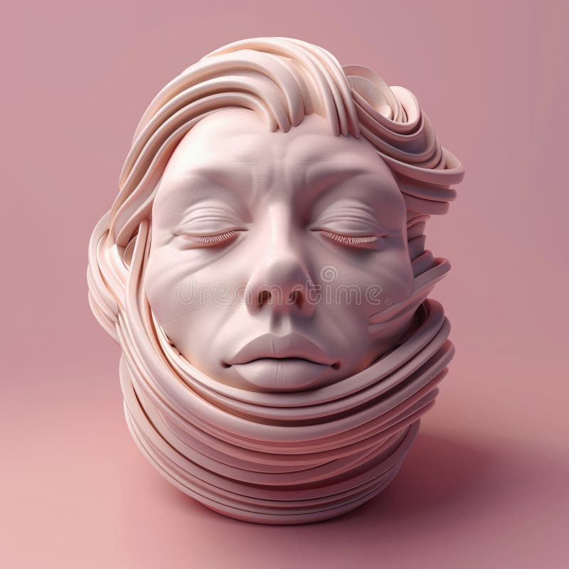 3D Render Icon 8K Quantum Encryption 3D Render Clay Style Isolated on ...