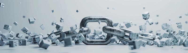 3D Render Icon 8K Quantum Encryption 3D Render Clay Style Isolated on ...