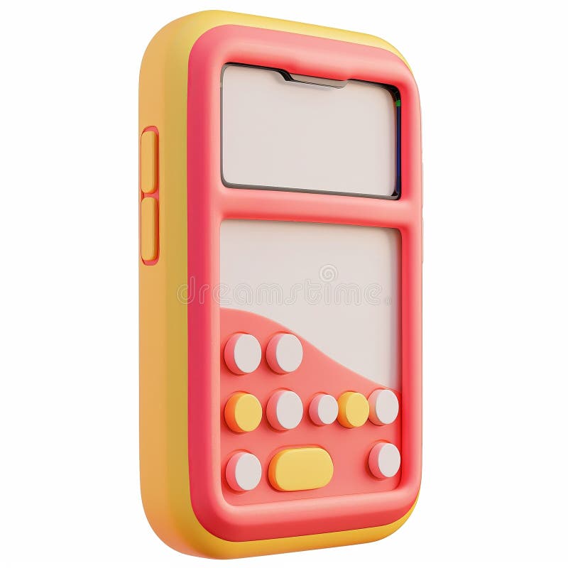 3D Render Icon a Mobile Phone that Can Read Minds Icon 3d Style Stock ...