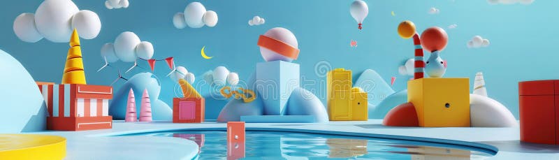3D Render Icon Playful and Engaging 3D Scenes Icon 3d Vision Stock ...
