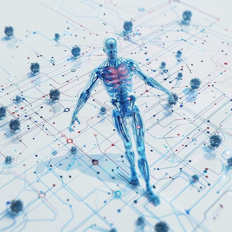 3D Render Icon Scatter Plot with Characters Interacting in a Fun and ...