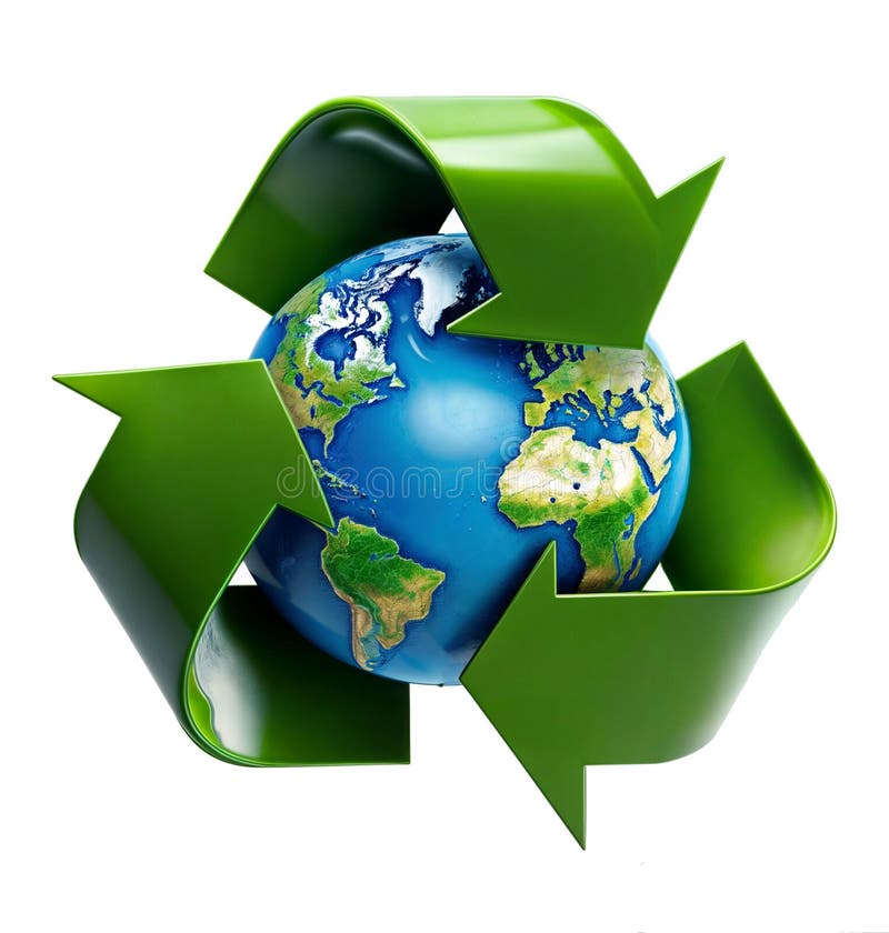 Planet Earth Recycle Symbol Stock Illustrations – 44,686 Planet Earth ...