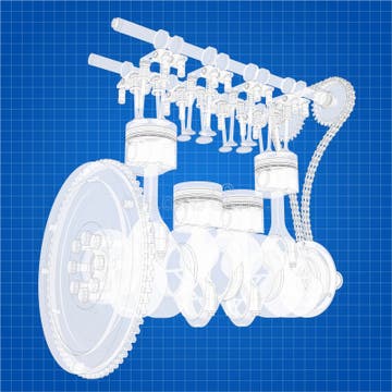 Inline Pistons Stock Illustrations – 31 Inline Pistons Stock ...