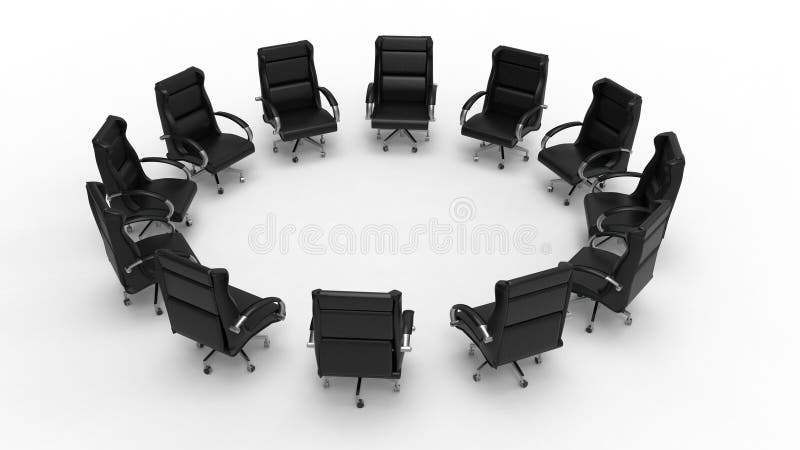 Chairs Arranged Circle Stock Illustrations – 48 Chairs Arranged Circle ...