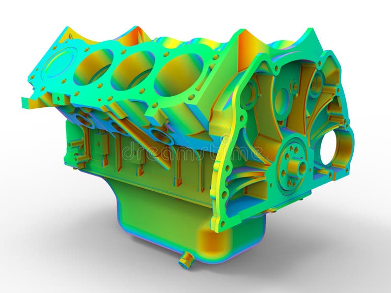 Finite Element Analysis Car Stock Illustrations – 138 Finite Element ...