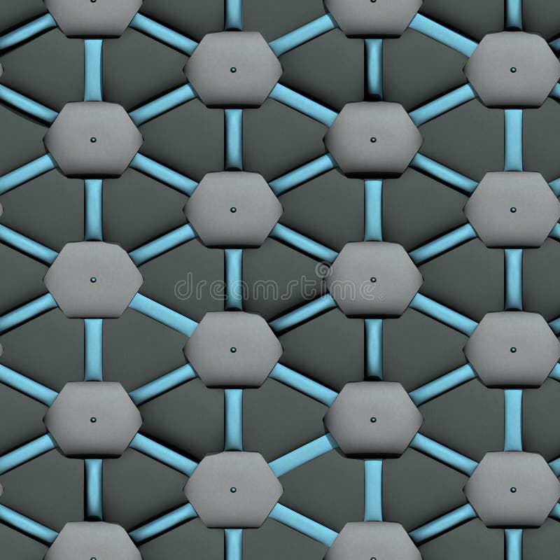 3D Folded Paper Construction Seamless Tile Stock Illustration ...