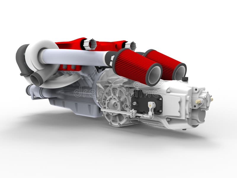 Car Engine Block stock vector. Illustration of mechanic - 106765969