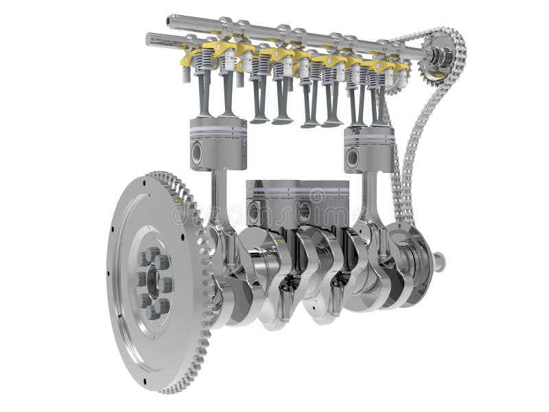 4 Cylinder Engine Stock Illustrations – 45 4 Cylinder Engine Stock ...