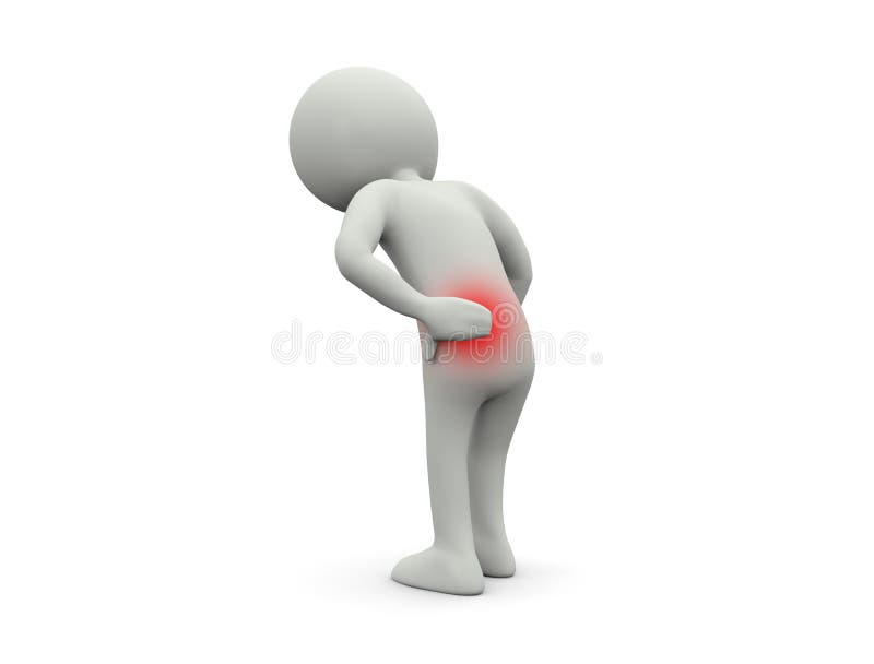 Low Back Pain Stock Illustrations – 648 Low Back Pain Stock ...