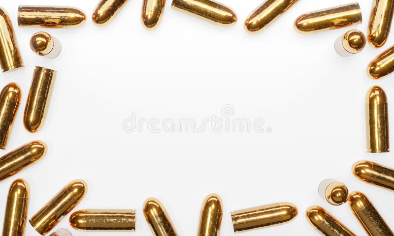 Bullet Ammunition Border Stock Illustrations – 153 Bullet Ammunition ...