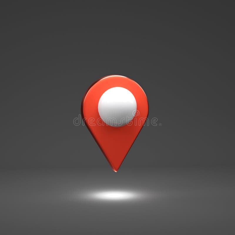 3D Render Illustration. Red Map Pointer Stock Image - Image of logo ... 3D Render Illustration. Red Map Pointer Stock Image - Image of logo ...