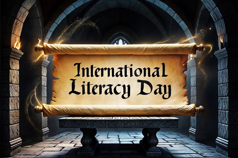 3d Illustration Render F a Scroll with the Word Text Phrase ...