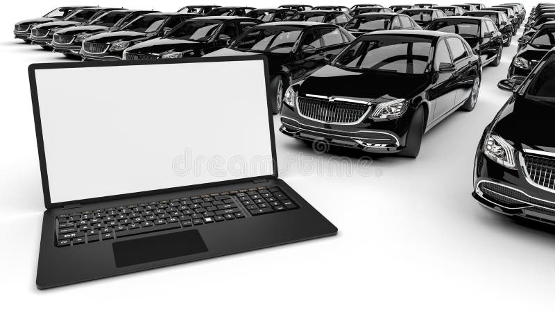 Computer Aided Design in Automotive for Engineers Stock Illustration ...
