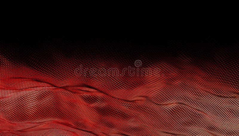 Image of a Geometric Grid Pattern Wave Stock Illustration ...