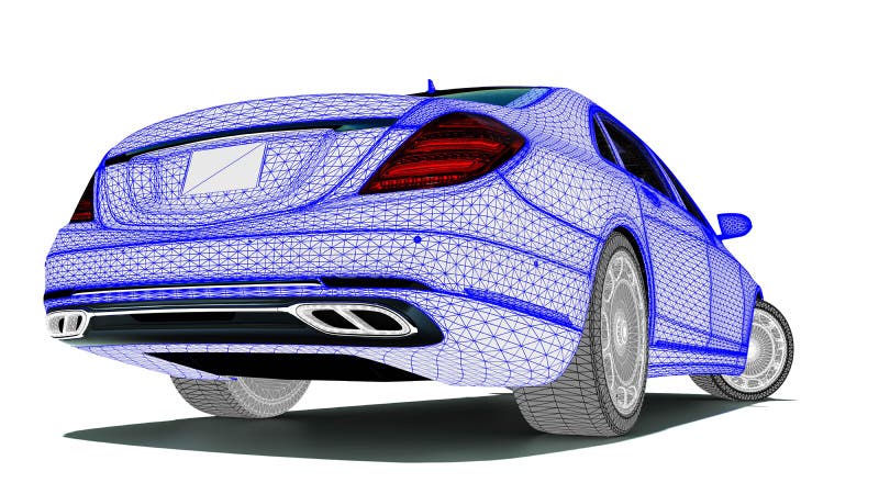 Mesh car stock illustration. Illustration of mesh, automobile - 81862368