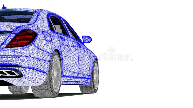 Mesh car stock illustration. Illustration of mesh, automobile - 81862368