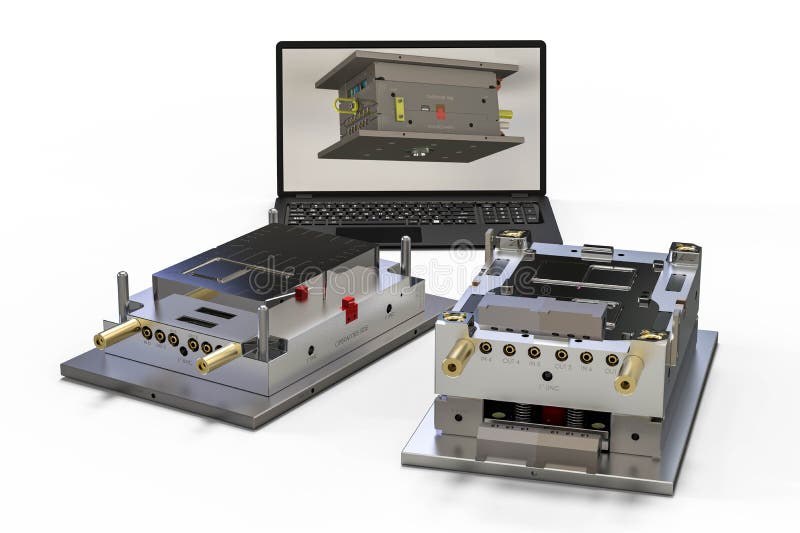 Metal Injection Molding Process Stock Illustrations – 24 Metal ...