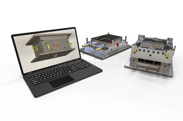 Injection Plastic Mold Stock Illustrations – 137 Injection Plastic Mold ...