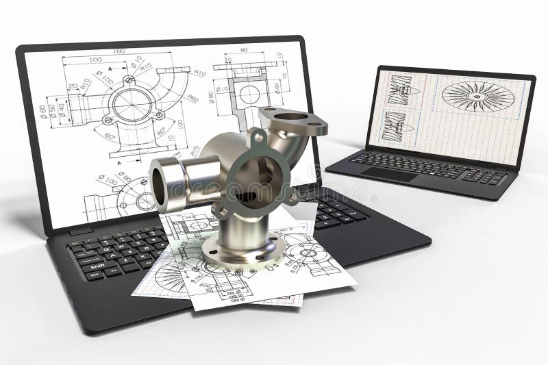 Computer Aided Drafting Stock Illustrations – 1,002 Computer Aided ...