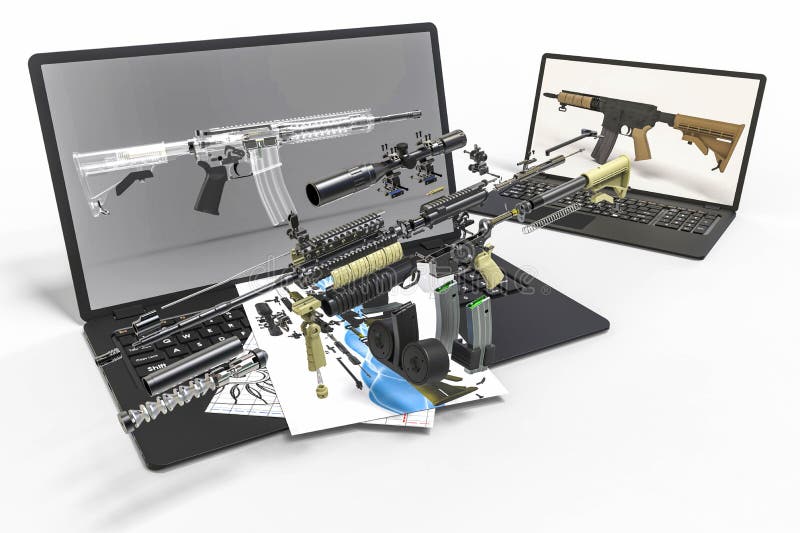 Computer Aided Design in Mold Design with 3D Software. Business ...