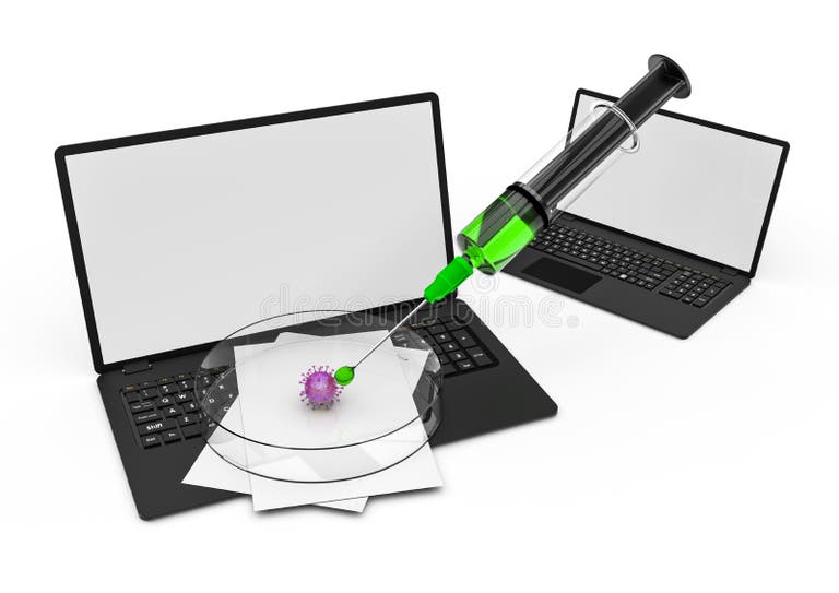 3D Render Image Representing a Virus Cell Manipulated with CAD Stock ...