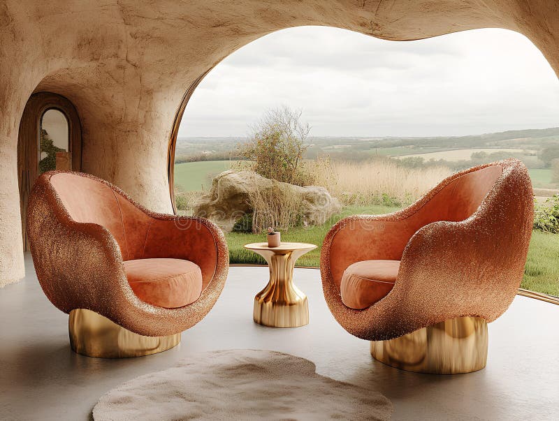 3d Render of Interior Design with Stairs. Stock Photo - Image of ...