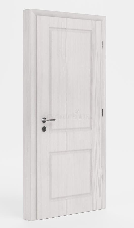 3D Render of Interior Door stock illustration. Illustration of office ...