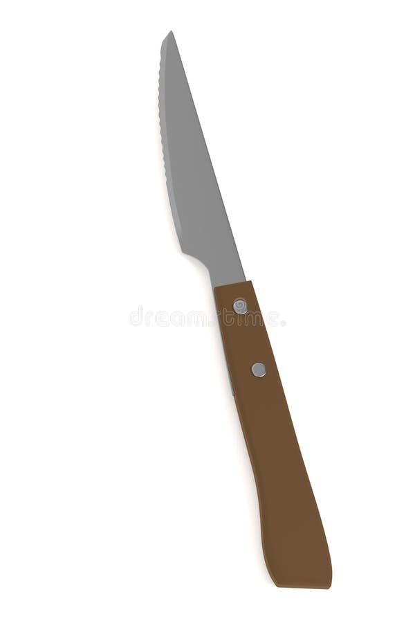 3d render of knife stock illustration. Illustration of food - 37348310