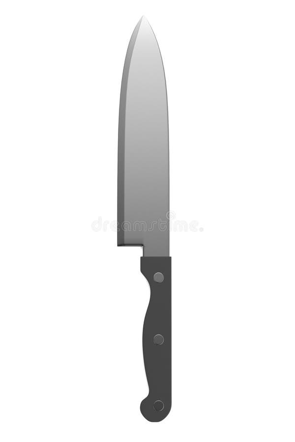 3d render of knife stock illustration. Illustration of graphics - 40340937