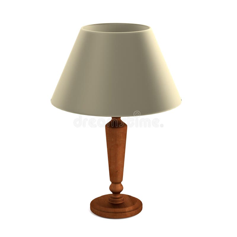 3d render of lamp stock illustration. Illustration of luxury - 39835600