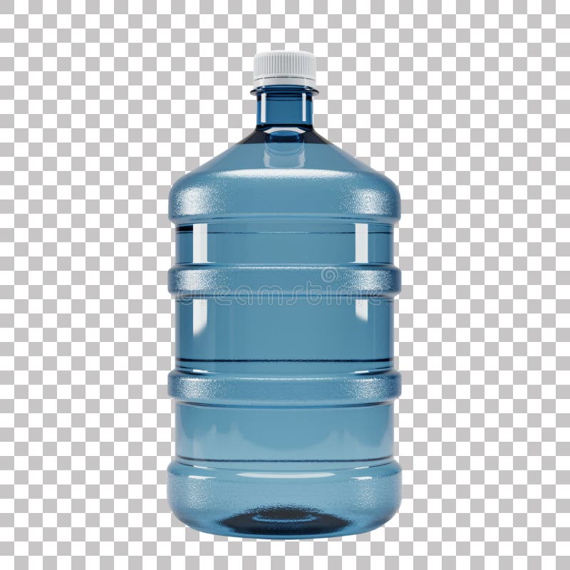 3D Render of a Large Blue Plastic Water Jug Stock Photo - Illustration ...