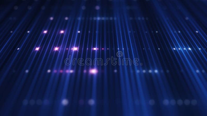 3d Render Led Red and Blue Background Shine Stock Illustration ...