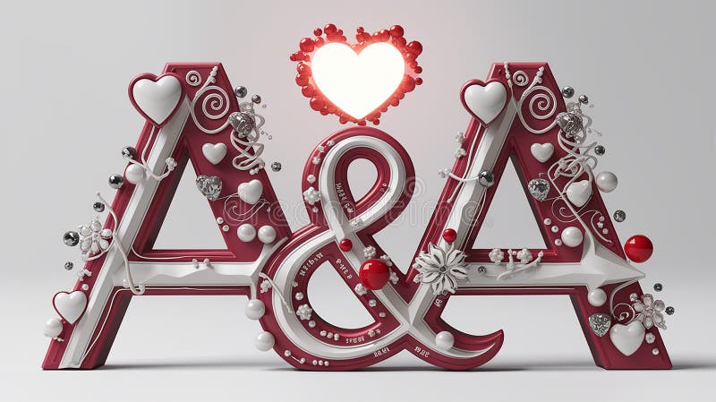 A 3D Render of the Letters "AA" in Intricate Graffiti-style Typography ...