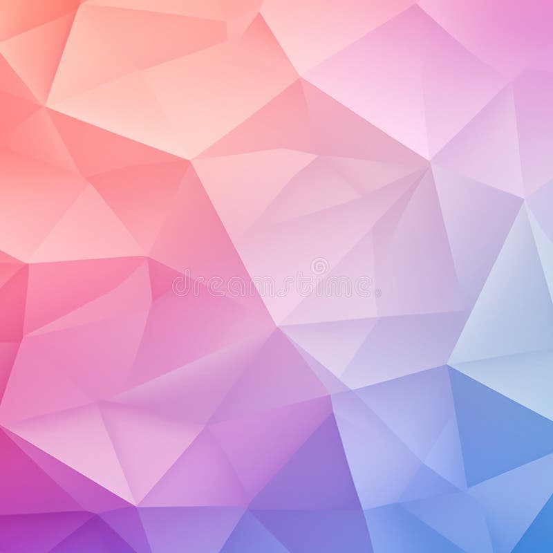 3d Render of Low Poly Background Texture Stock Illustration ...