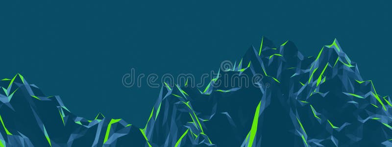 3D Low Poly Stone Mountain. Rock Terrain Stock Illustration ... 3D Low Poly Stone Mountain. Rock Terrain Stock Illustration ...