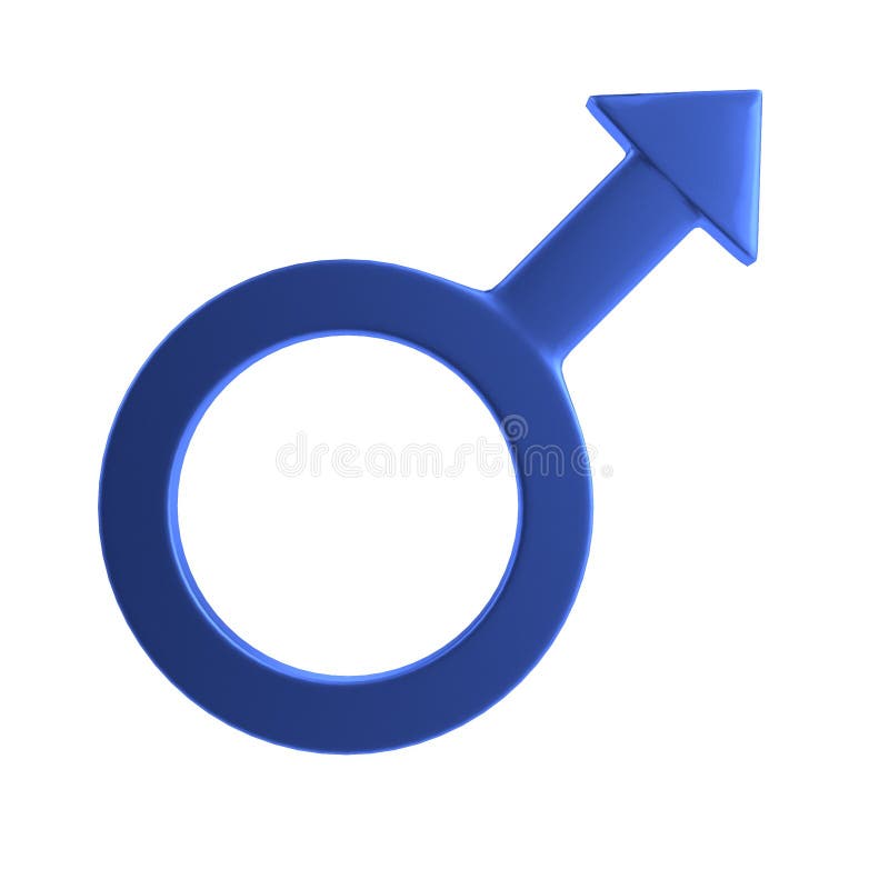 3d render of male sign stock illustration. Illustration of male - 39835863