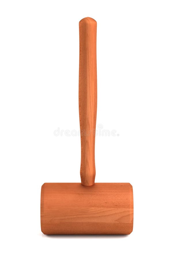 3d render of mallet stock illustration. Illustration of model - 39864497