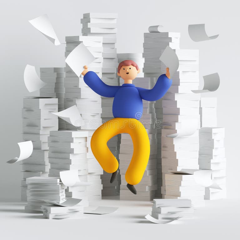 Man Throwing Papers Stock Illustrations – 93 Man Throwing Papers Stock ...