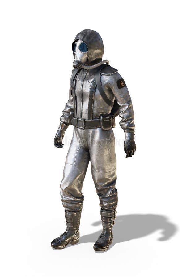 Bio Hazard Man stock illustration. Illustration of soldier - 245738938